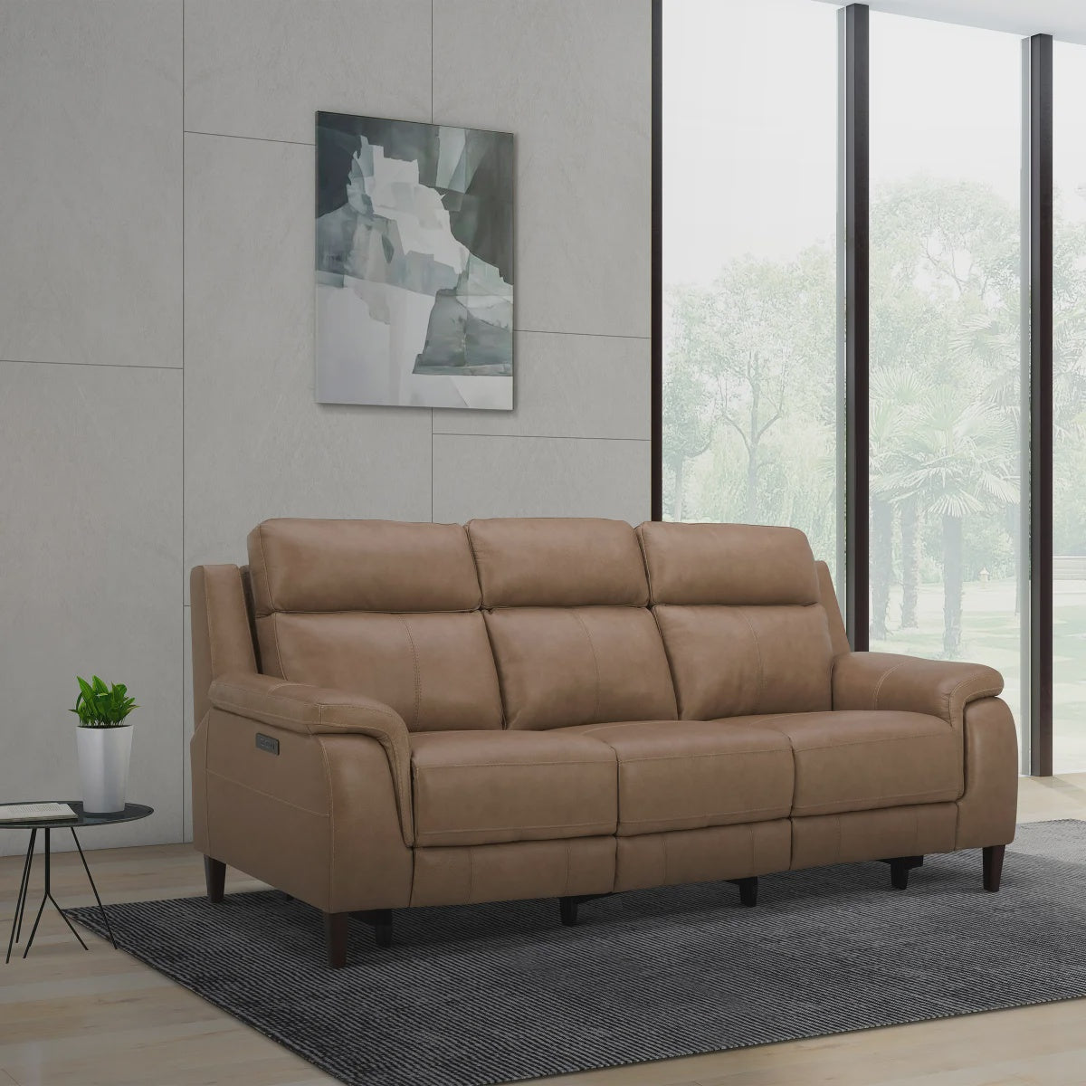 Gilman creek leather power sofa store