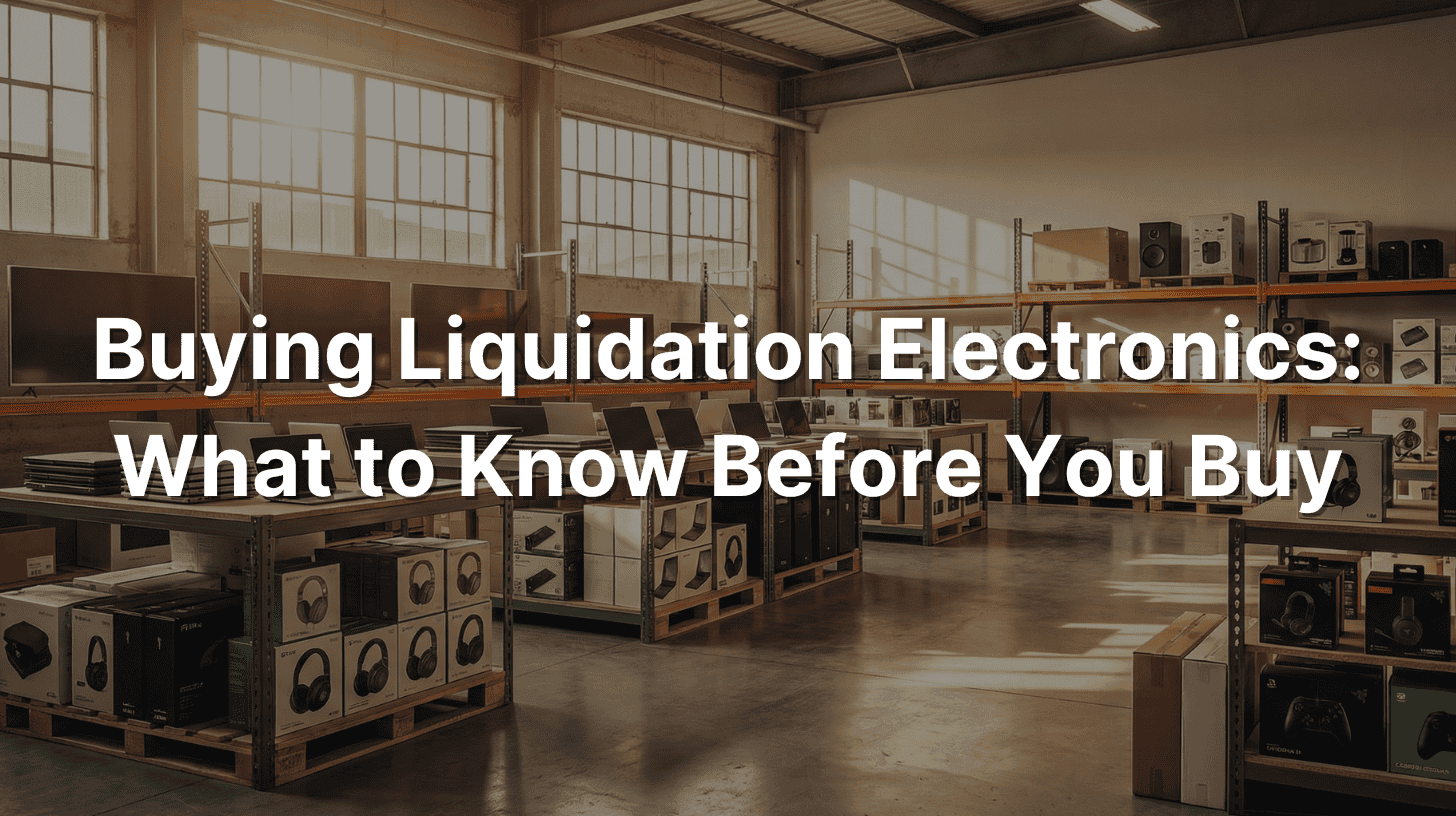 Buying Liquidation Electronics in Calgary: What to Know Before You Buy ...