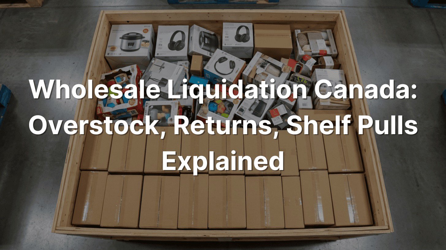 Wholesale Liquidation Canada: Overstock, Returns, Shelf Pulls Explained ...